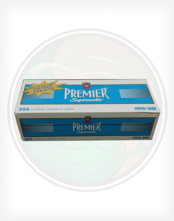 Premier King Size Light Cigarette Tubes for RYO Cigarettes