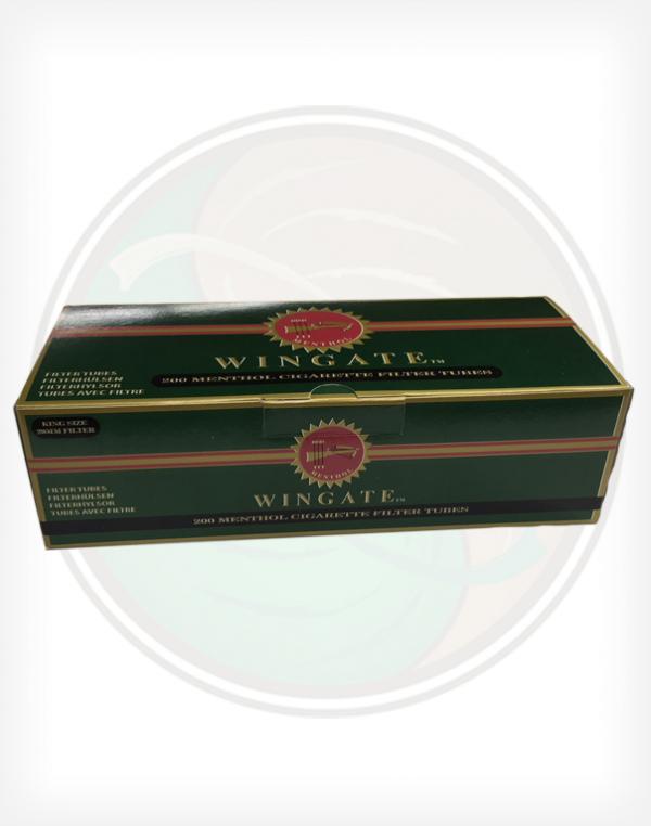Wingate Menthol King Sized Roll Your Own Cigarette Tubes